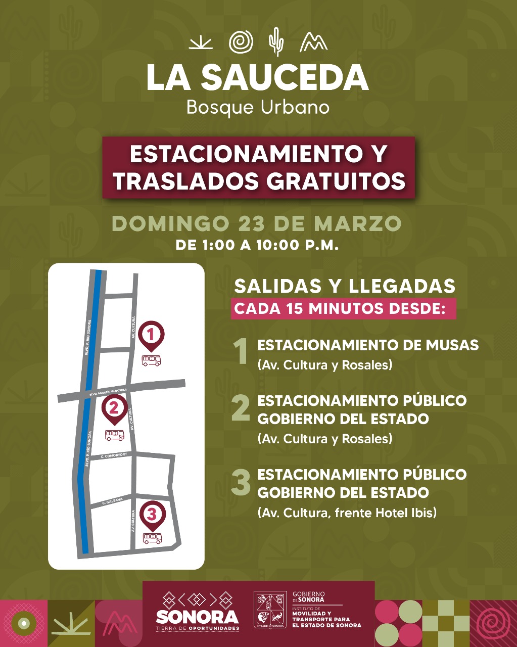 Gobierno de Sonora facilitará traslados gratuitos a la inauguración de ...